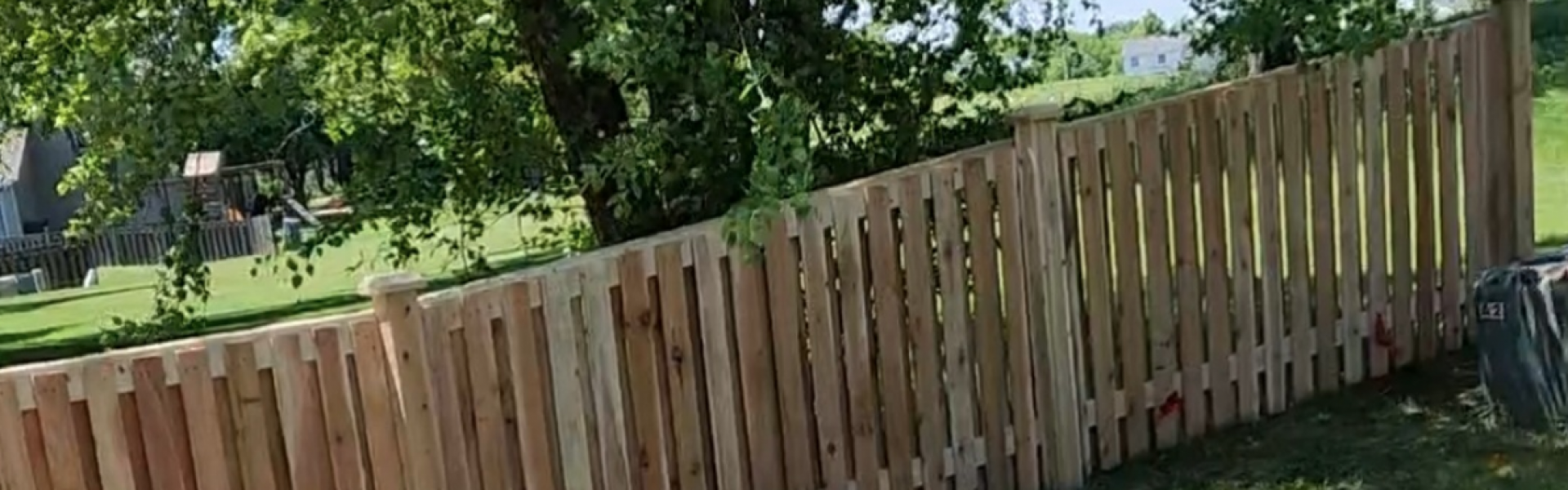 How to Build a Fence on a Slope | Northwest Cedar Fence Company